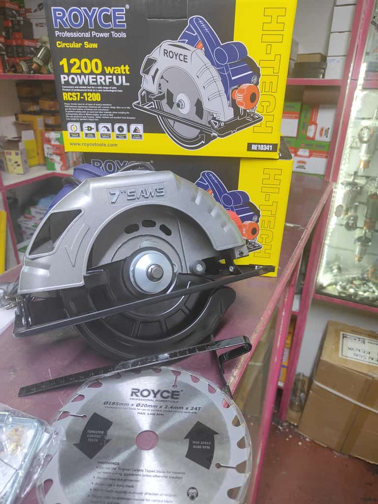 Original 1200watts powerful circularsaw royce – Wiltech