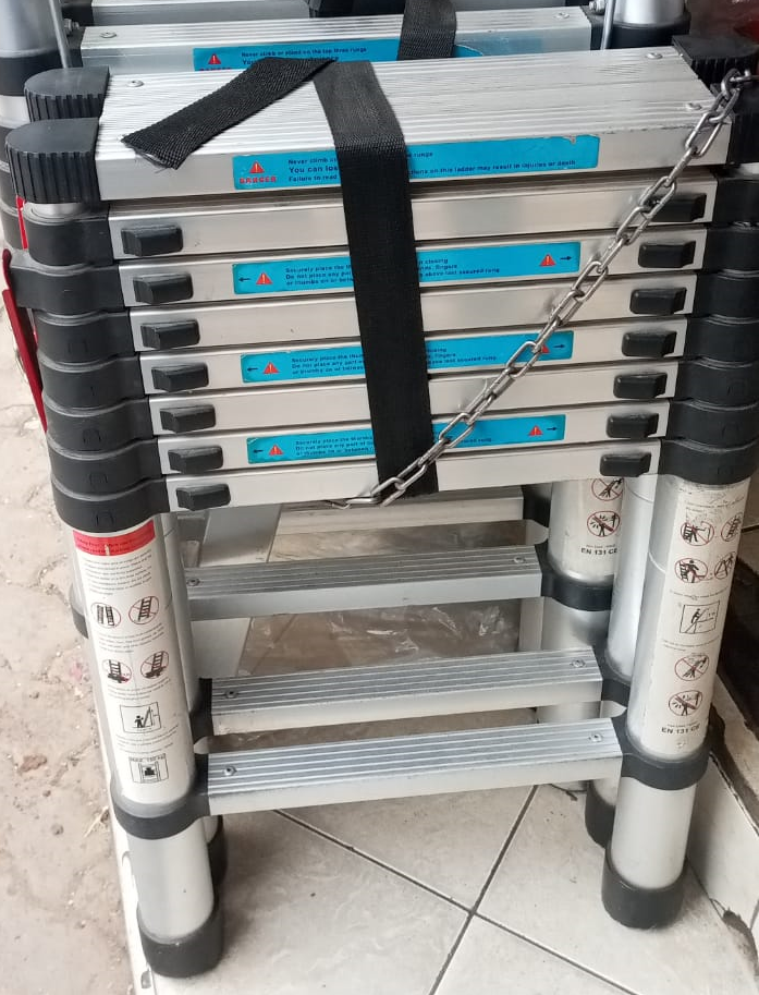 Telescopic 7 Step Extension Ladder 4.4m – Wiltech